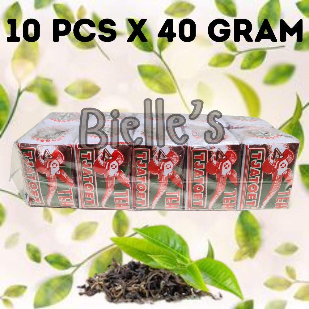 Jual 10 Pcs X 40 Gram - Teh Tjatoet Hijau Istimewa 10Pcs x 40gram ...