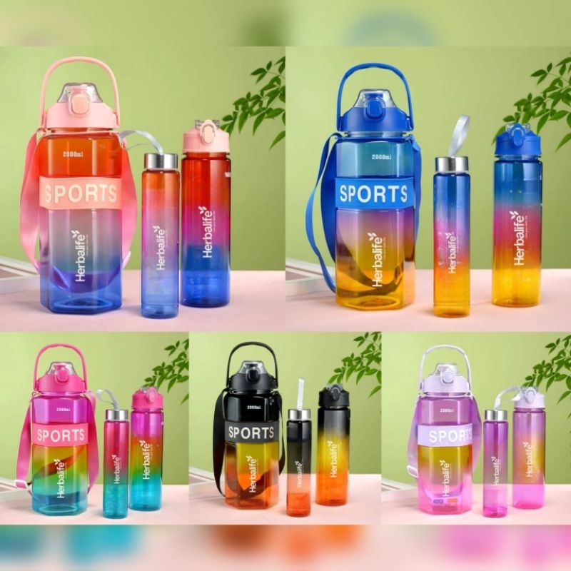 Jual (isi 3) botol herb*l*fe ukuran 2 liter 1 liter dan 500ml | Shopee ...