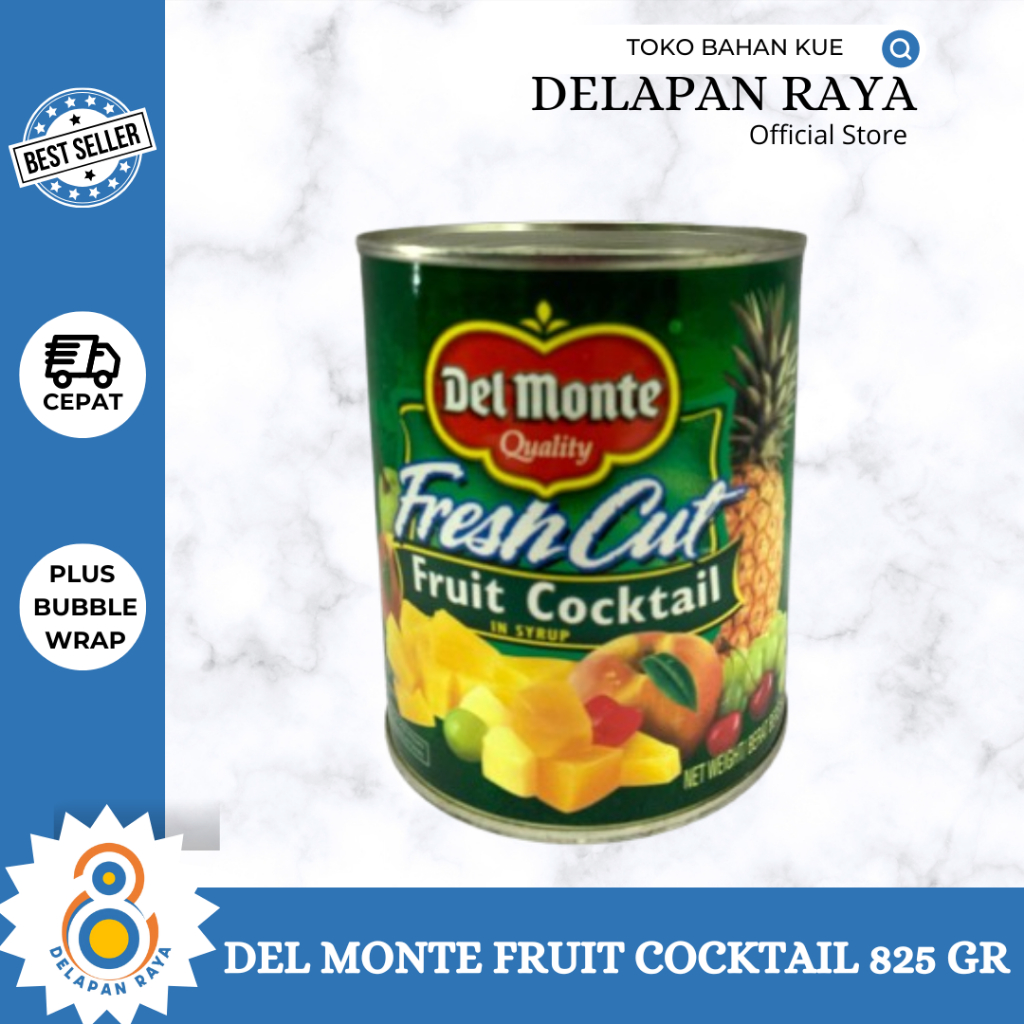 Jual DELMONTE FRUIT COCKTAIL 825gr BUAH KALENG -8Raya | Shopee Indonesia