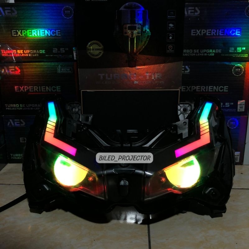 Jual BILLED HONDA ADV 150 160 FULL SET REFLEKTOR CUSTOM BILLED AES ...