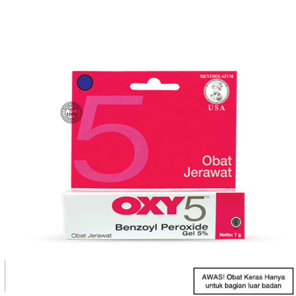 Jual OXY 5 regular acne pimple medication ORIGINAL 7gr - OBAT JERAWAT ...