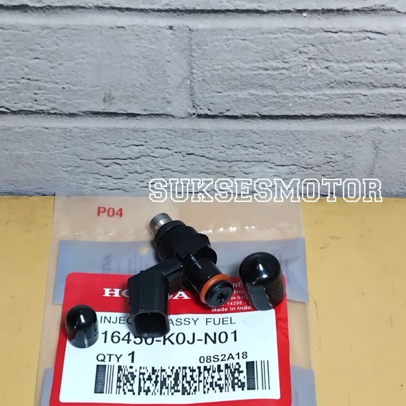 Jual (6 hole ) injector injektor assy fuel honda beat pop, genio ...