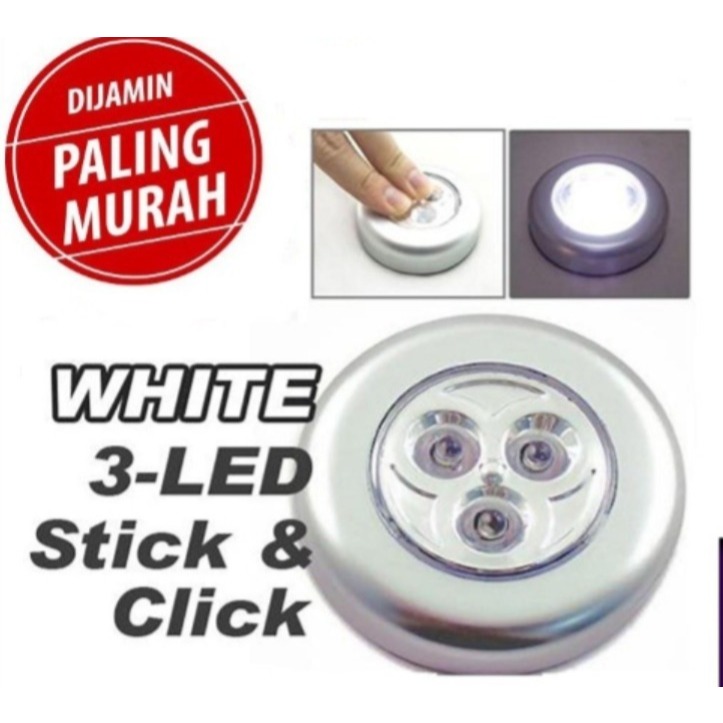 Jual Lampu Sensor Sentuh Stick Lamp LED Click Lampu Tempel Emergency ...