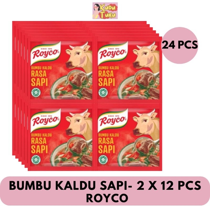 Jual 24 PCS - ROYCO KALDU SAPI 8g - ROYCO PENYEDAP RASA 2 RENCENG ...