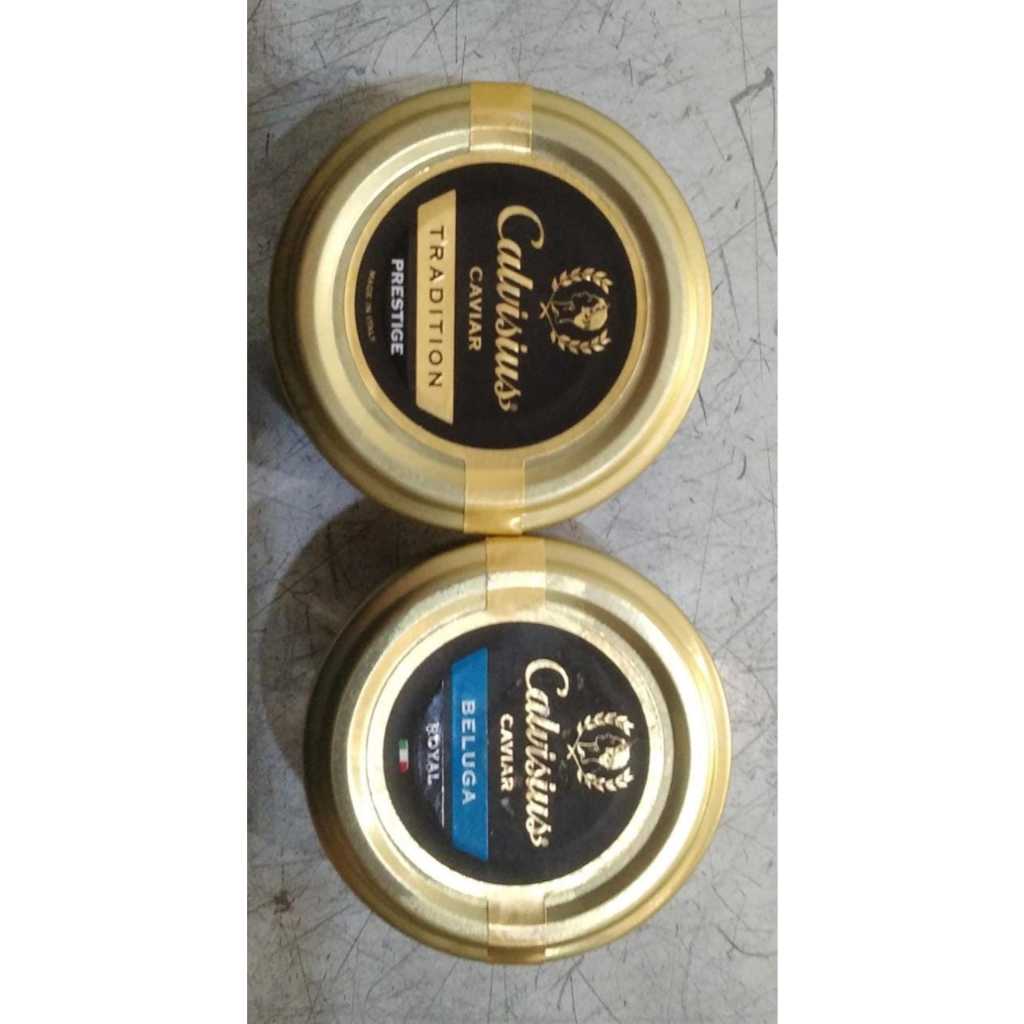 Jual Calvisius caviar TRADITION royal white sturgeon caviar - telur ...