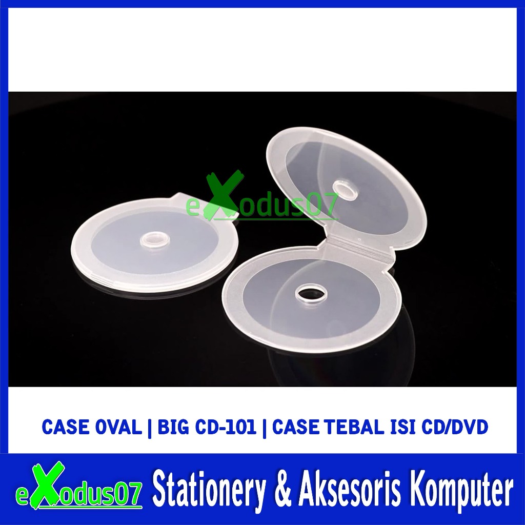Jual PROMO CASE CD / CASING CD / CASE DVD / CASING DVD OVAL TEBAL MURAH ...