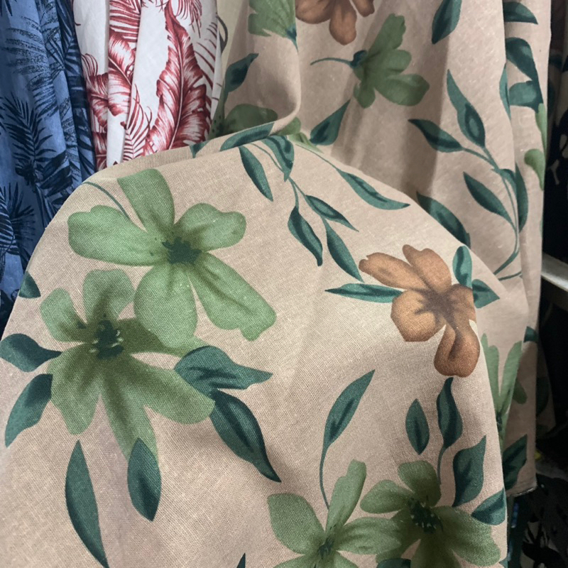 Jual KAIN KATUN LINEN PURE - KAIN LINEN BROWN - KAIN LINEN BRANDED ...