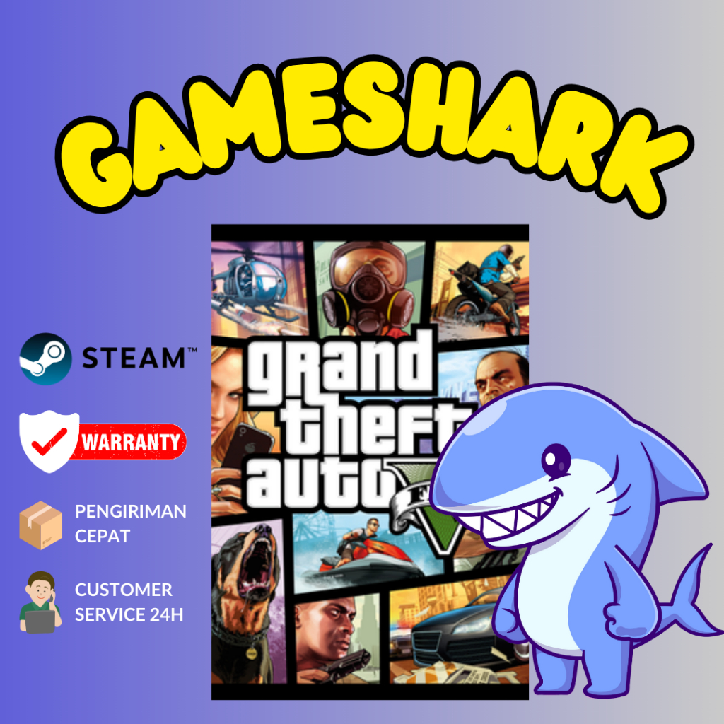 Jual GTA 5 Akun STEAM / Akun EPIC / Bisa Ganti Email & Password ...
