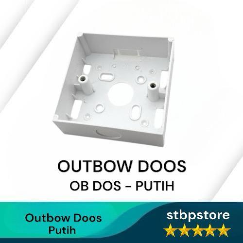 Jual OUTBOW DUS KOTAK PUTIH / OB DOOS SURFACE MOUNTING outbow dos ...