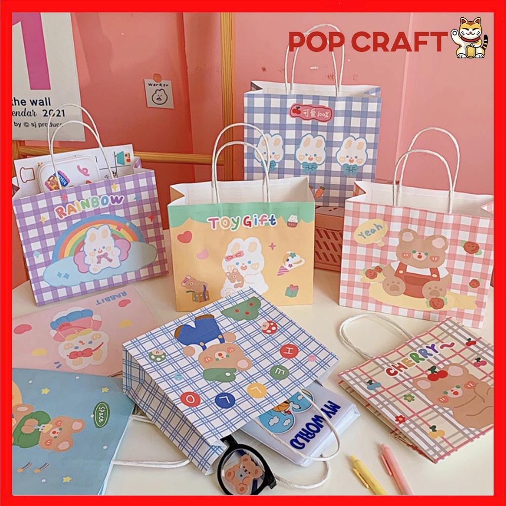 Jual PC Paperbag Tas Hadiah Tas Belanja Tas Unik Kekinian Tote Bag ...