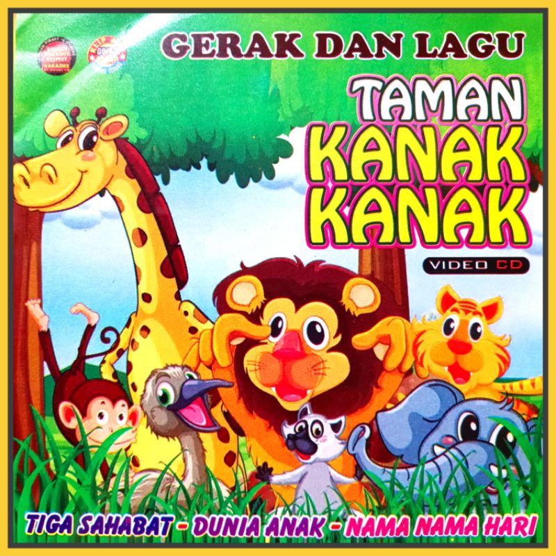 Jual Kaset VCD Musik 23 Lagu Anak Anak Album Pilihan Taman Kanak Kanak ...