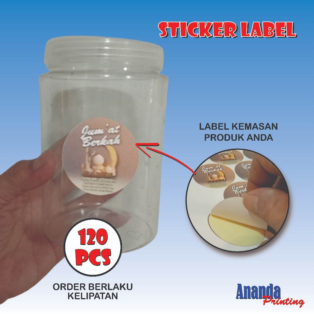 Jual STICKER LABEL / LABEL KEMASAN / STICKER KEMASAN | Shopee Indonesia
