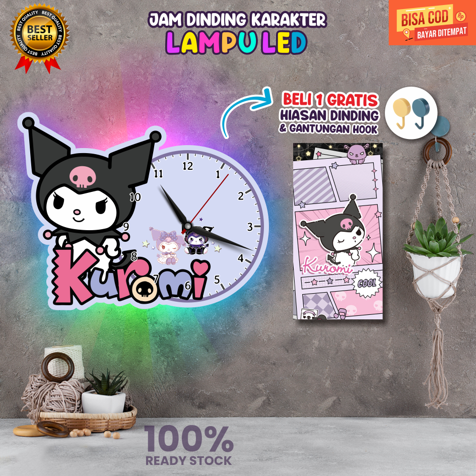 Jual Grosir jam dinding Beli 1 GRATIS 1 hiasan dinding/jam dinding anak ...