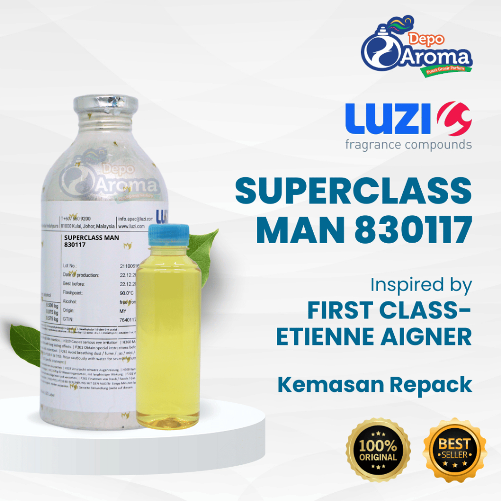 Jual PARFUM BIBIT MURNI - SUPERCLASS MAN - REPACKING 100ML - LUZI ...