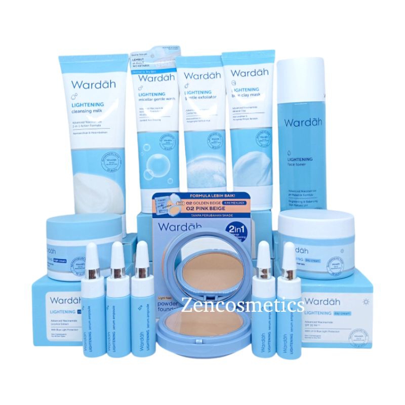 Jual Wardah Paket Lightening Series Seserahan/ Paket Wardah Original ...