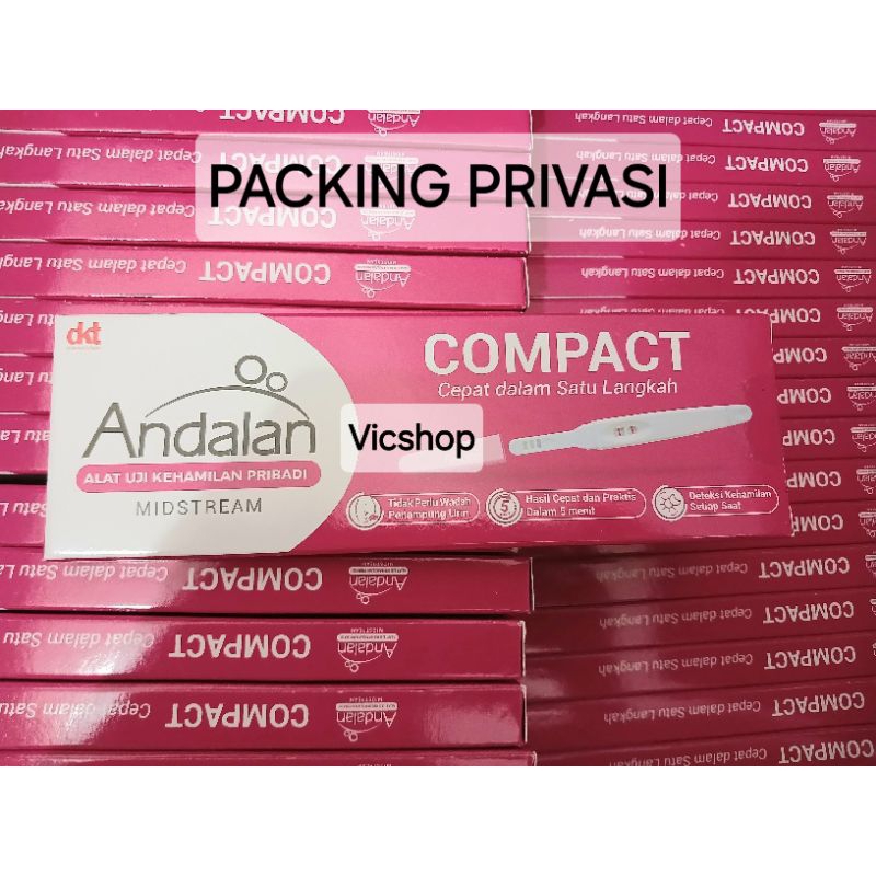 Jual Andalan Pregnancy Test Midstream EXP 12/2027 -Alat Tes Kehamilan ...