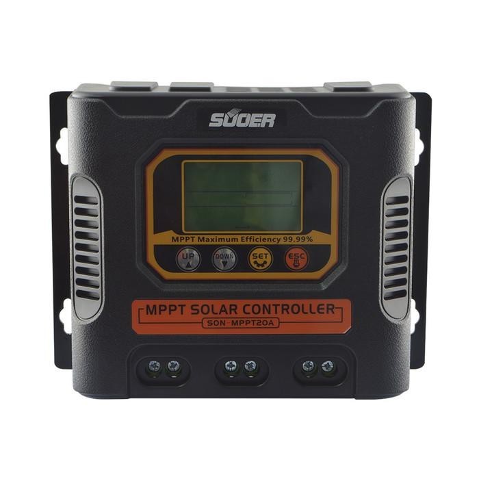 Jual Solar Charge Controller MPPT 12V 24V 20A SUOER SON-MPPT-20A ...