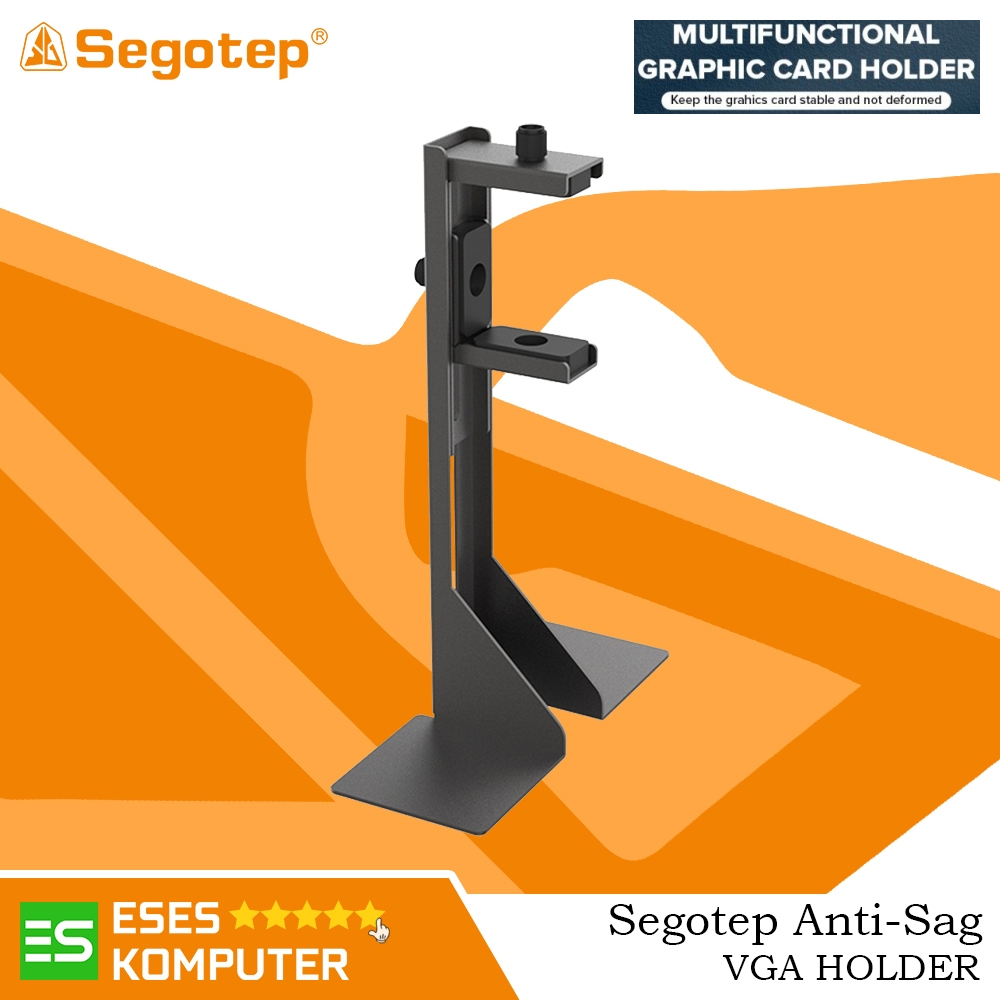 Jual SEGOTEP Anti Sag VGA GPU Bracket Vertical / Horizontal Holder GPU ...