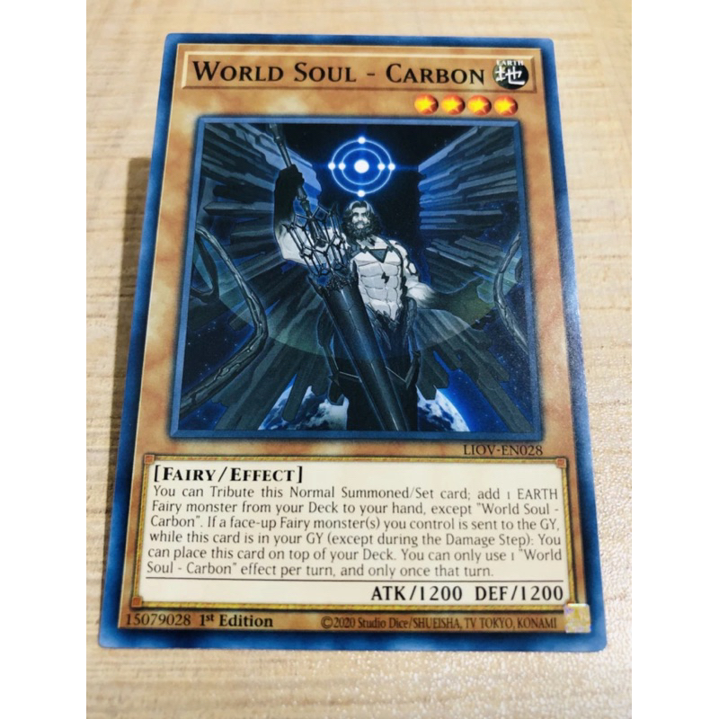 Jual kartu yugioh original world soul - carbon | Shopee Indonesia