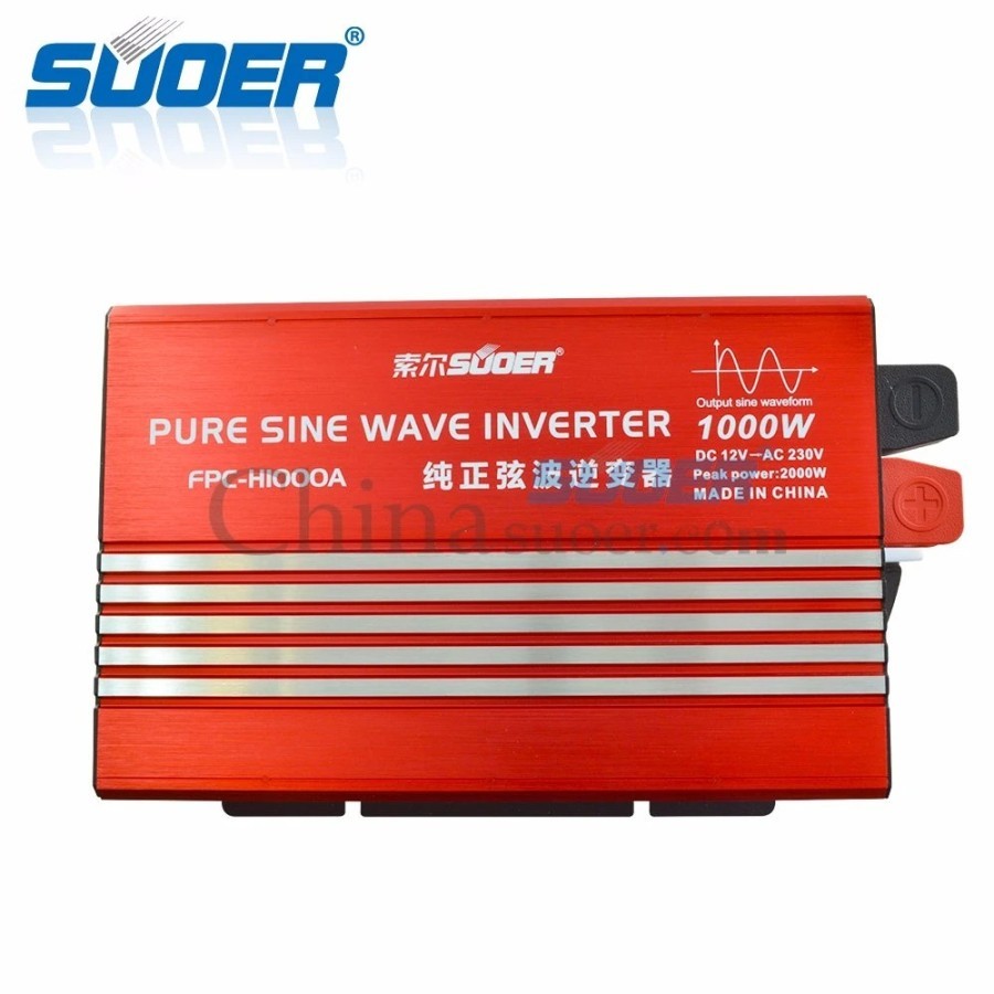 Jual Inverter Pure Sine Wave 12V 1000 Watt SUOER FPC-H1000A Original | Shopee Indonesia