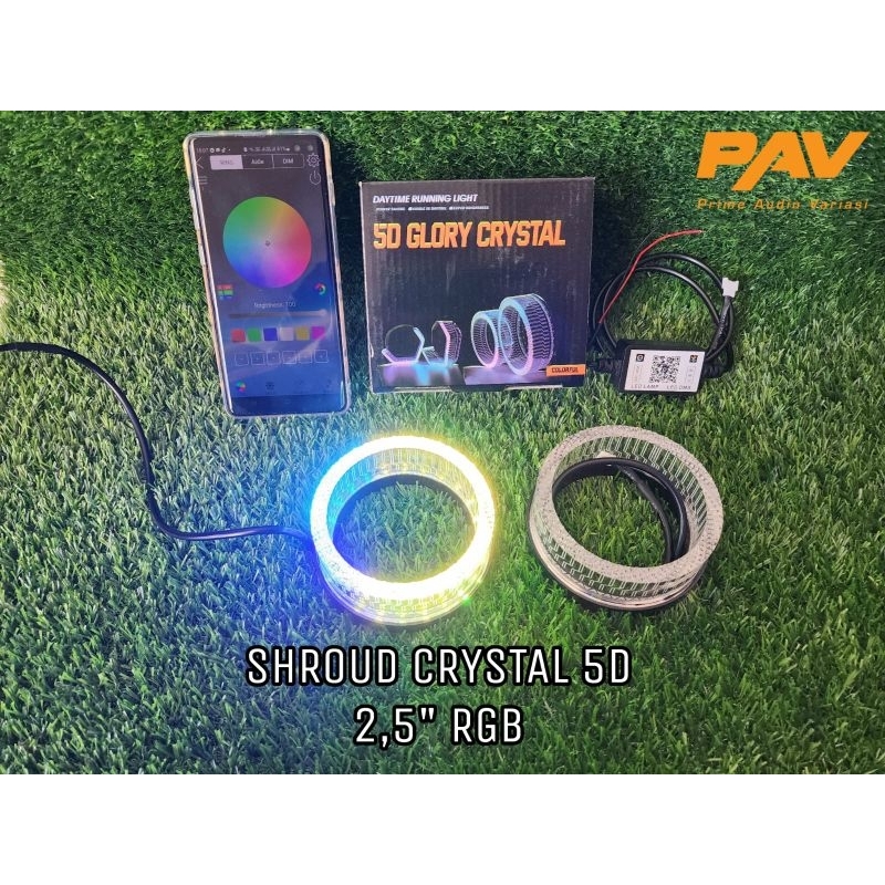 Jual Shroud Biled Proji 5D Cristal Kristal, 2,5 inch, RGB Matrix ...
