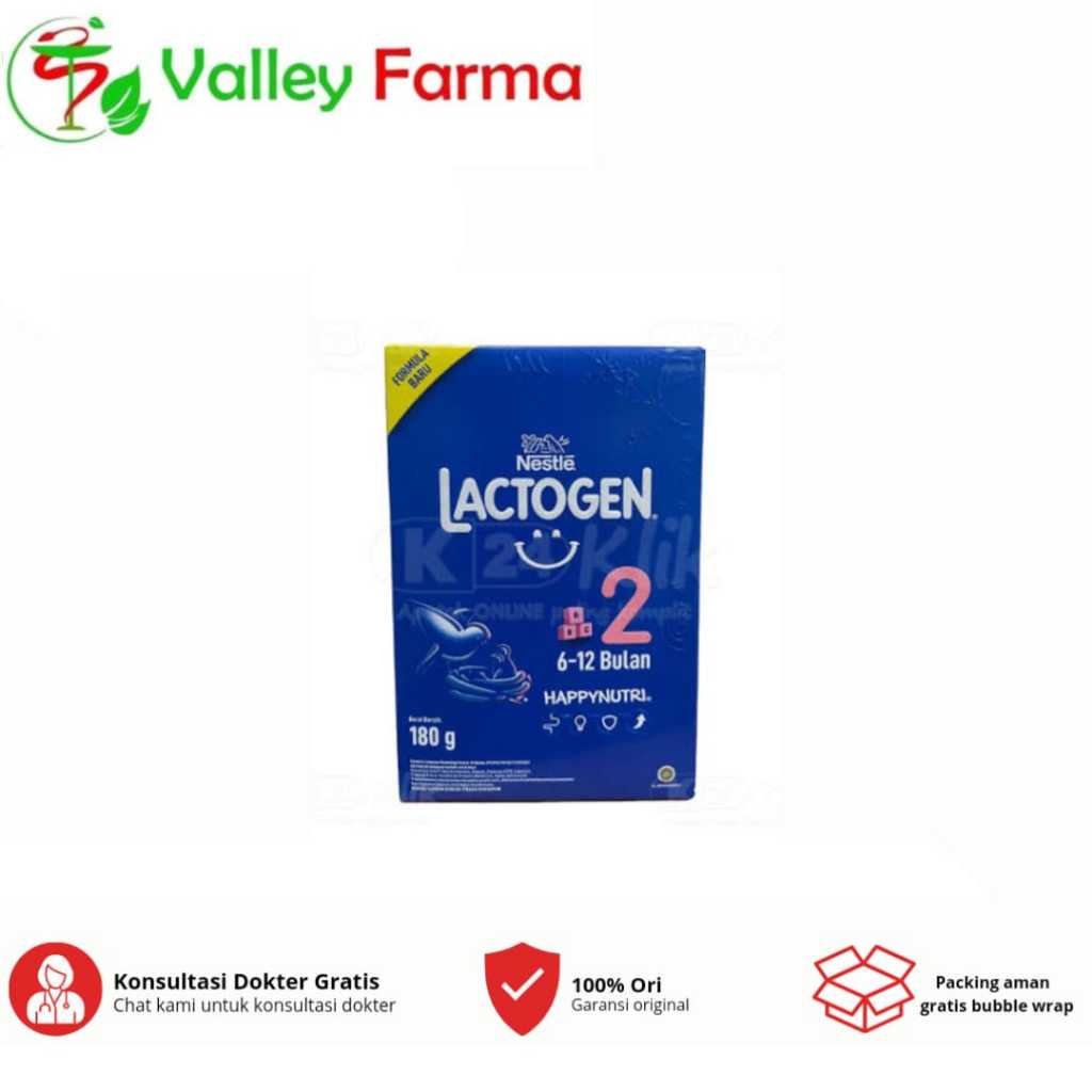 Jual Lactogen 2 Susu Formula untuk Usia 6-12 Bulan | 180gr | 350 gr ...