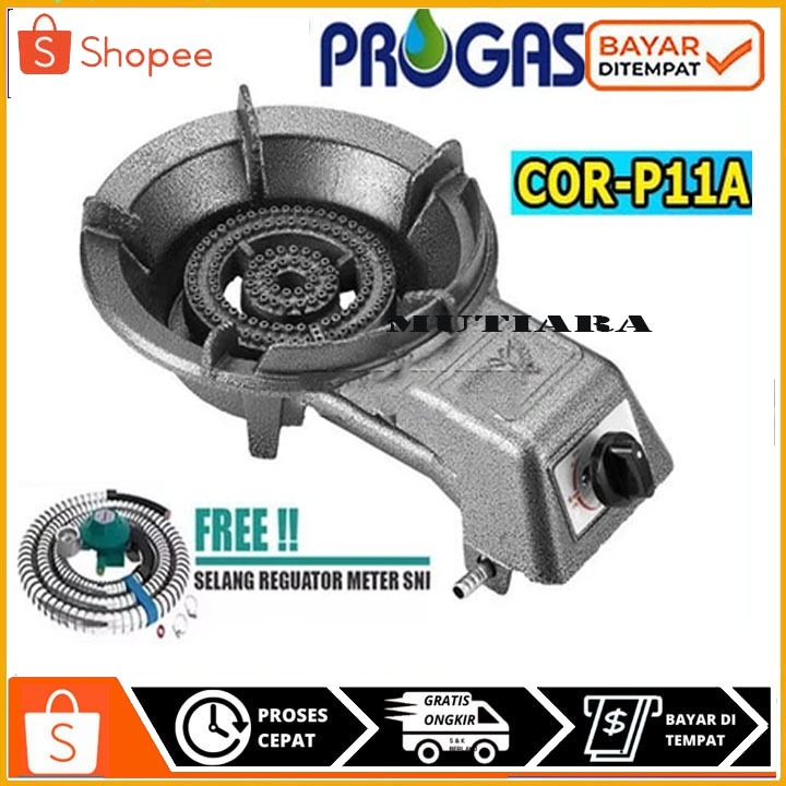 Jual KOMPOR COR 1 TUNGKU API BESAR PROGAS P11A API SERIBU/KOMPOR GAS ...