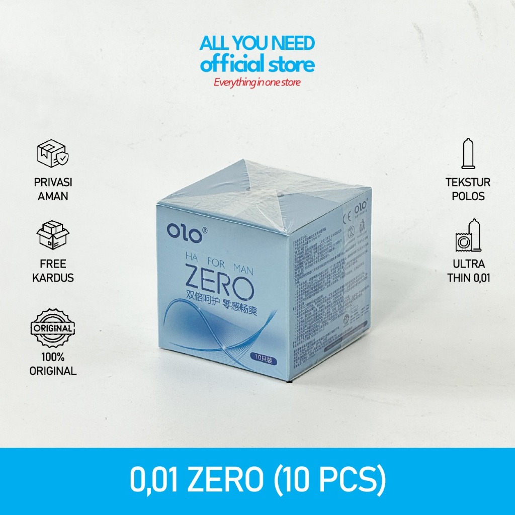 Jual Kondom OLO For Man Zero Super Smooth Condom Tipis 0.01mm | Shopee Indonesia