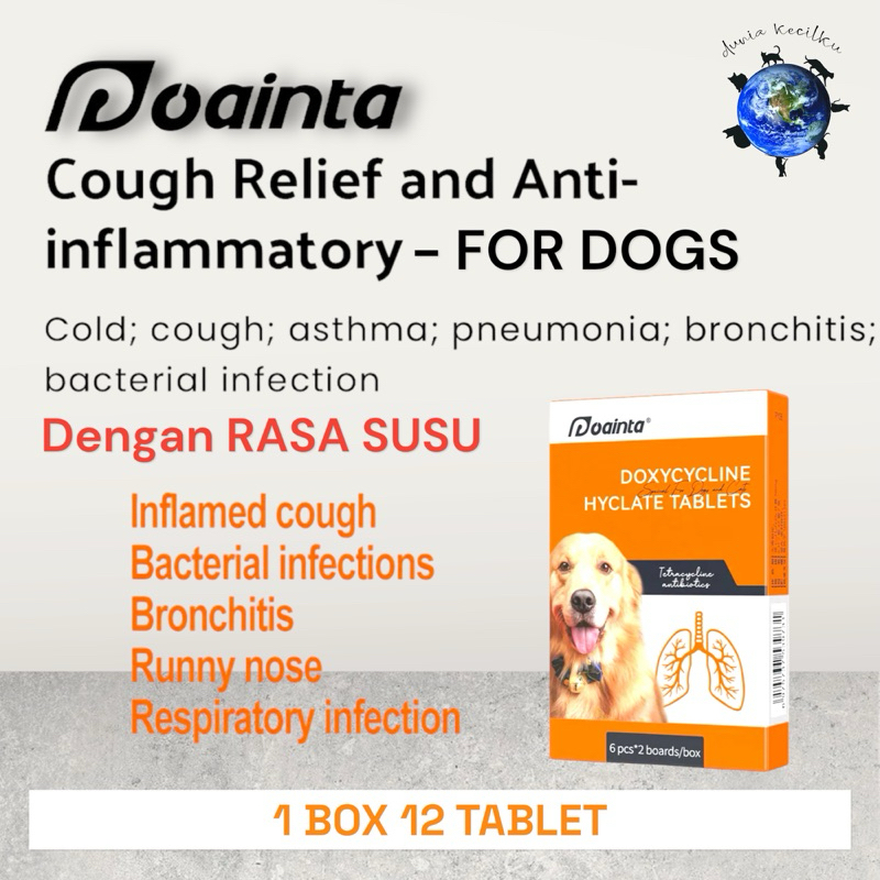 Jual Puainta Dog Cough Relief / Anti Radang / Infeksi Bakteri ...