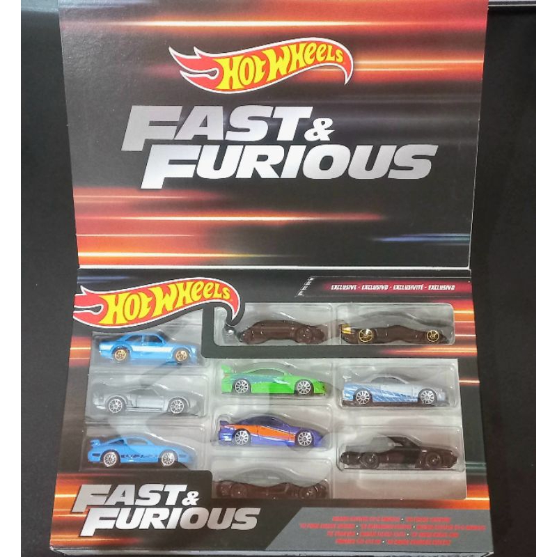 Jual Hot Wheels FnF Gift Pack Isi 10 pcs | Shopee Indonesia
