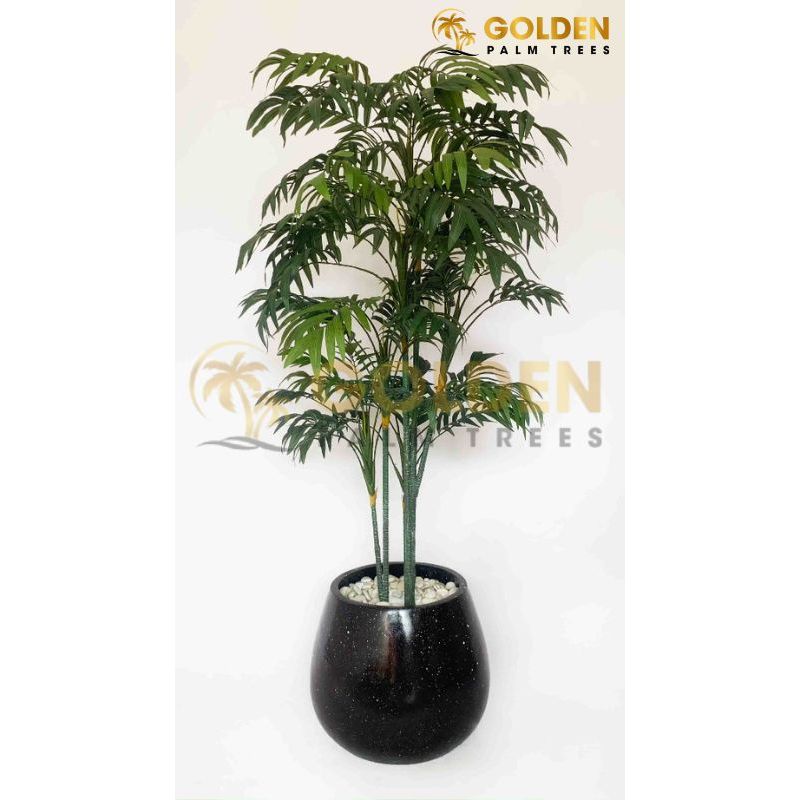 Jual Pohon Palem Artificial - Palem Regu Cabang 3 (T:1.6m) pakai pot ...