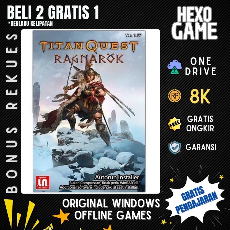 Jual Titan Quest Anniversary Edition Ragnarok - PC Game Adv RPG - LINK ...