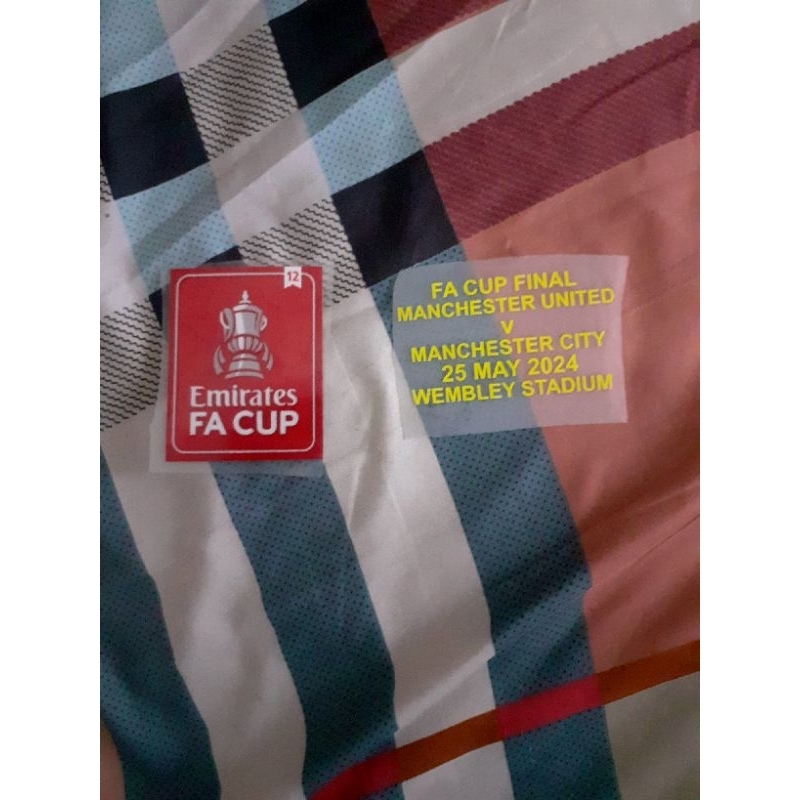 Jual Patch Fa Cup 12 Manchester United + MDT Final Fa Cup Mu vs Man ...