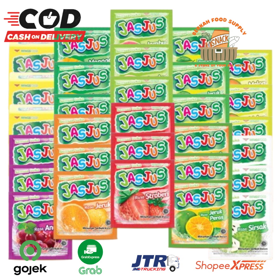 Jual [ BERKAH ] Jasjus Jas Jus Minuman Serbuk Instan Renceng isi 10 x ...