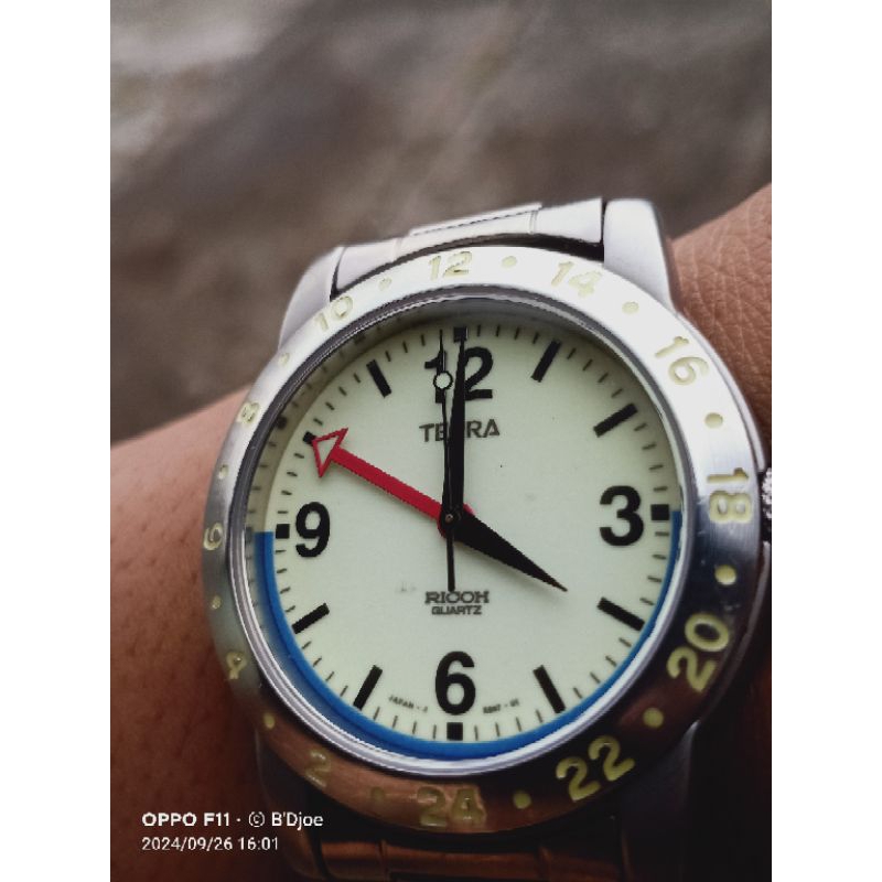 Jual Bukan SEIKO ini RICOH TERRA TITANIUM GMT Edisi Kamen Rider Hikaru ...