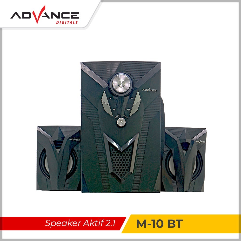 Jual Speaker Advance M10 BT / Speaker Aktif M10BT Bluetooth Subwoofer Bass Xtra Power Sound FM ...