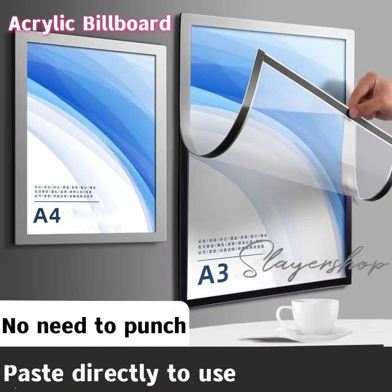 Jual Tempat Poster / Brosur Tempel Dinding / Brosur Display / Sign ...
