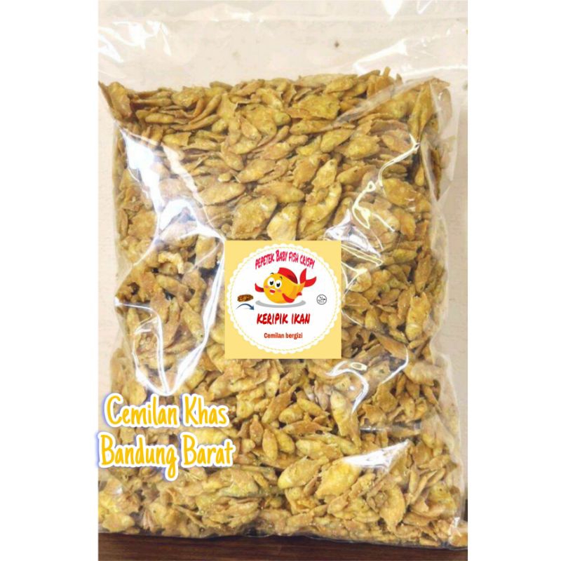 Jual IKAN WADER CRISPY /MINI FISH CRISPY RENYAH GURIH KRIUK Makanan ...