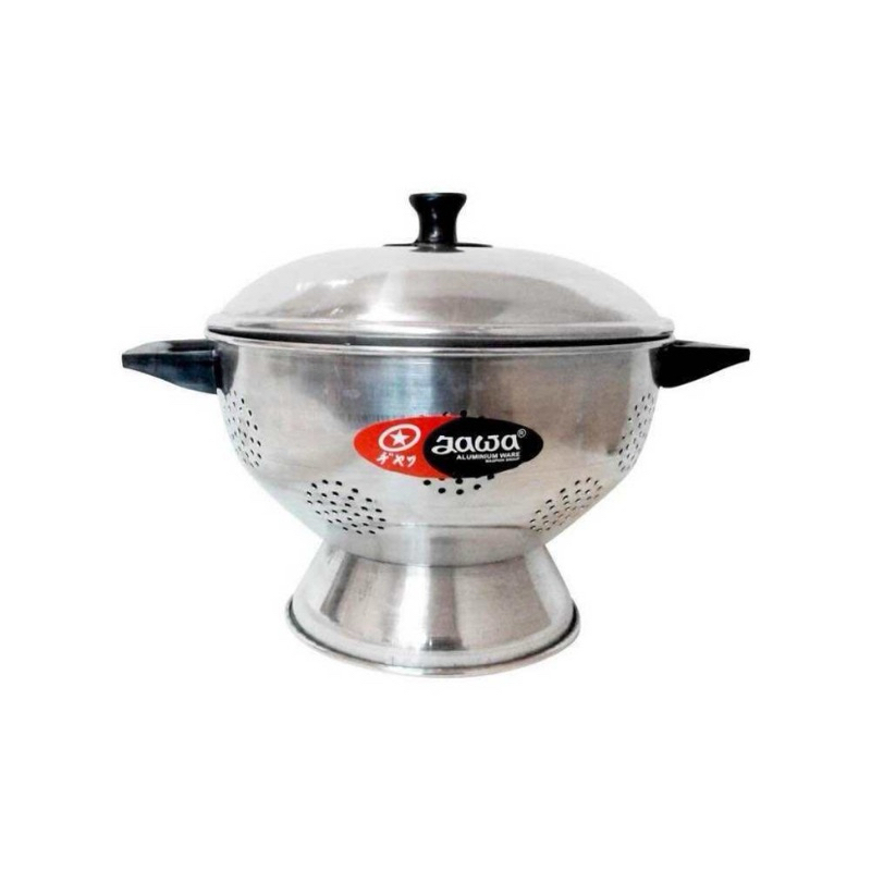 Jual Wakul / Bakul Nasi 22-26 Cm Alumunium Jawa /Colander/Sangku nasi ...