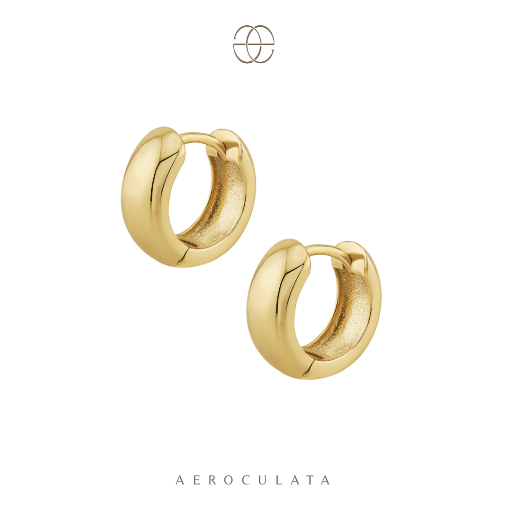 Jual Aeroculata Eros Hoop Earrings Anting Hoop Polos Classic Pesta ...