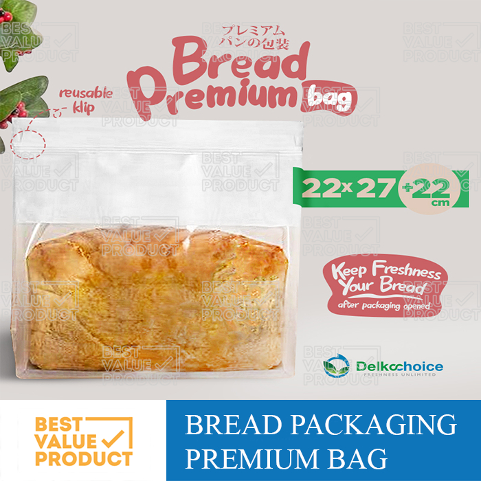 Jual PLASTIK BENING KEMASAN ROTI KANTONG BUNGKUS ROTI BAKING TAWAR ...