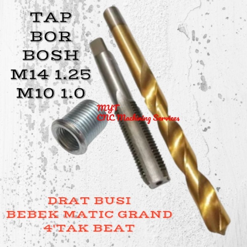 Jual Satu Set Mata Bor Bos Set Tap Set Sok Drat Verbos Derat lubang ...