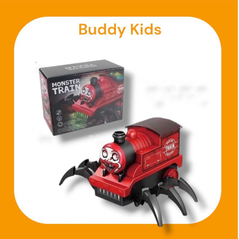 Jual HC017B/Mainan Kereta Choo Choo Charles Monster Train Universal Action 360° With Music ...