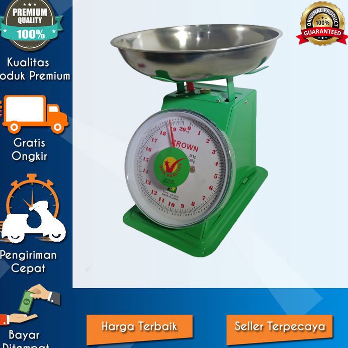 Jual Timbangan Jarum CROWN BMW Timbangan Duduk Timbangan Mangkok ...