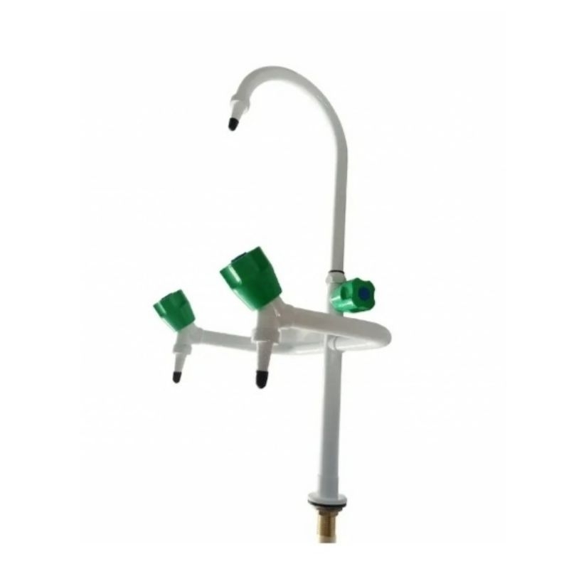 Jual Laboratorium kran air 3 way model leher angsa For meja ...