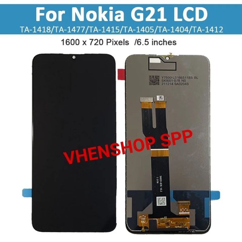 Jual ORIGINAL LCD NOKIA G21 TA-1418 FULLSET TOUCHSCREEN | Shopee Indonesia