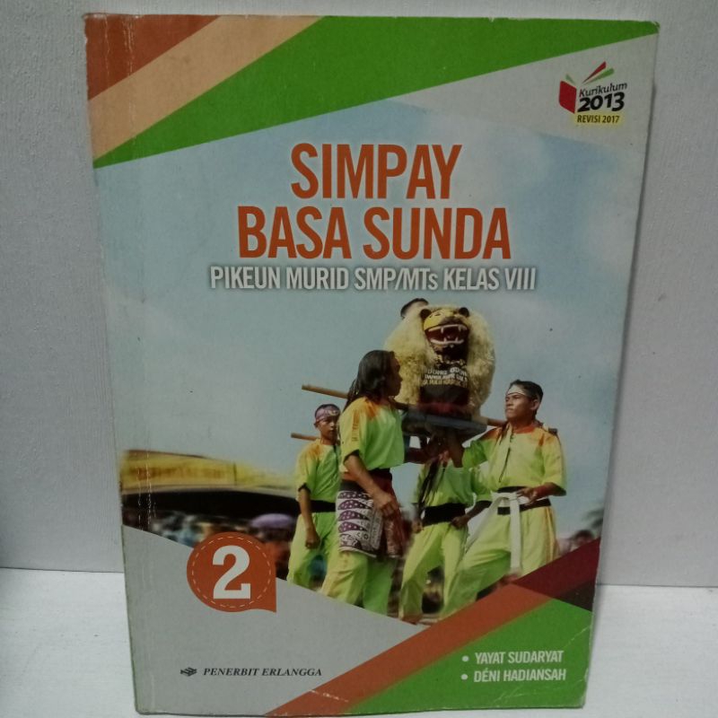 Jual Buku Original SIMLAY BASA SUNDA PIKEUN MURID SMP/MTS KELAS VIII | Shopee Indonesia