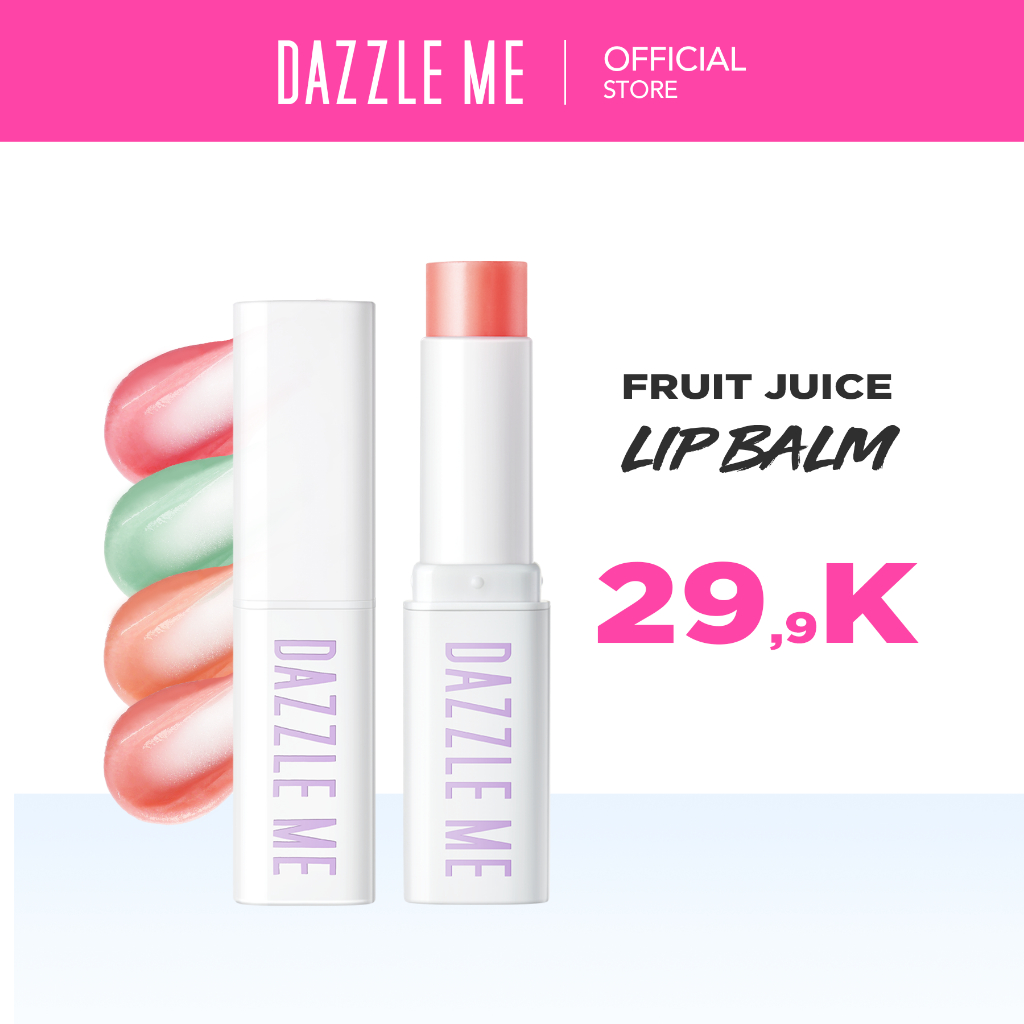 Jual DAZZLE ME Fruit Justice Lip Balm | Moisturizing Vitamin E Baby ...