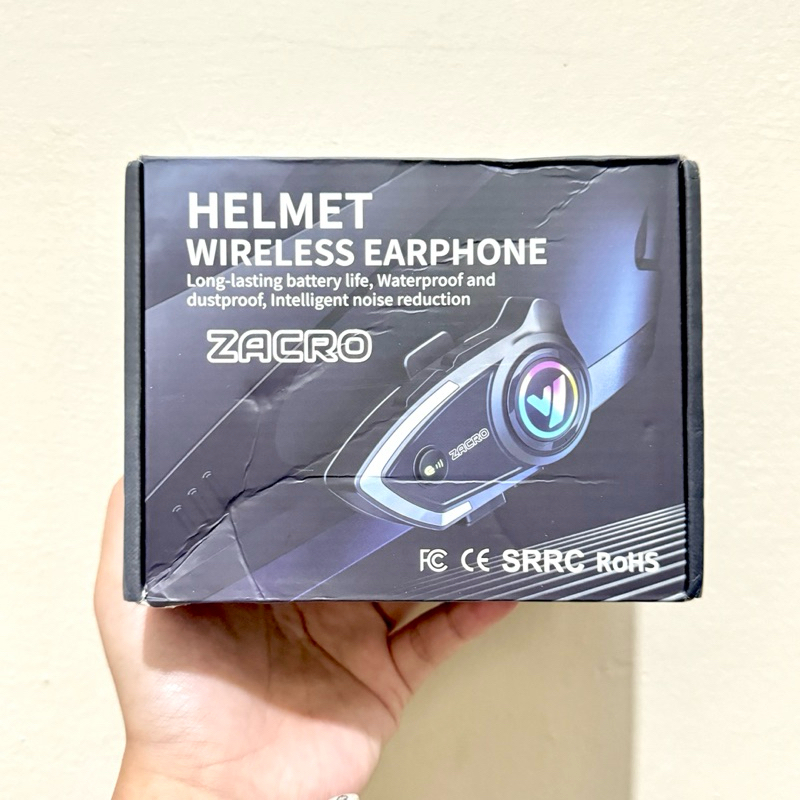 Jual ZACRO Y80 Intercom Helm Bluetooth Chip Qualcomm Waterproof IPX6 ...