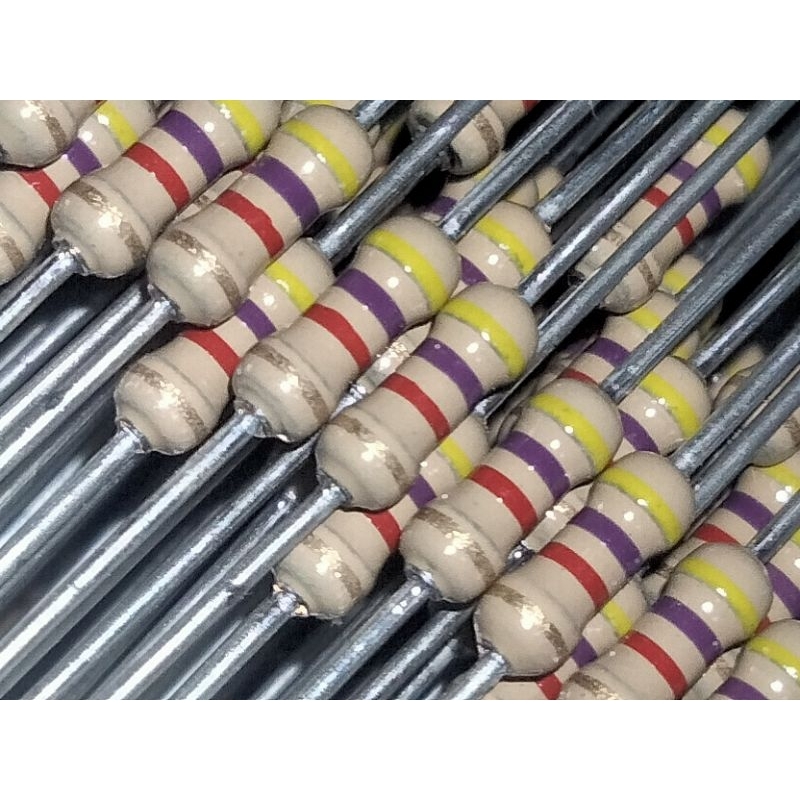 Jual Resistor 4k7 1/4w Smart ohm (10pcs) | Shopee Indonesia